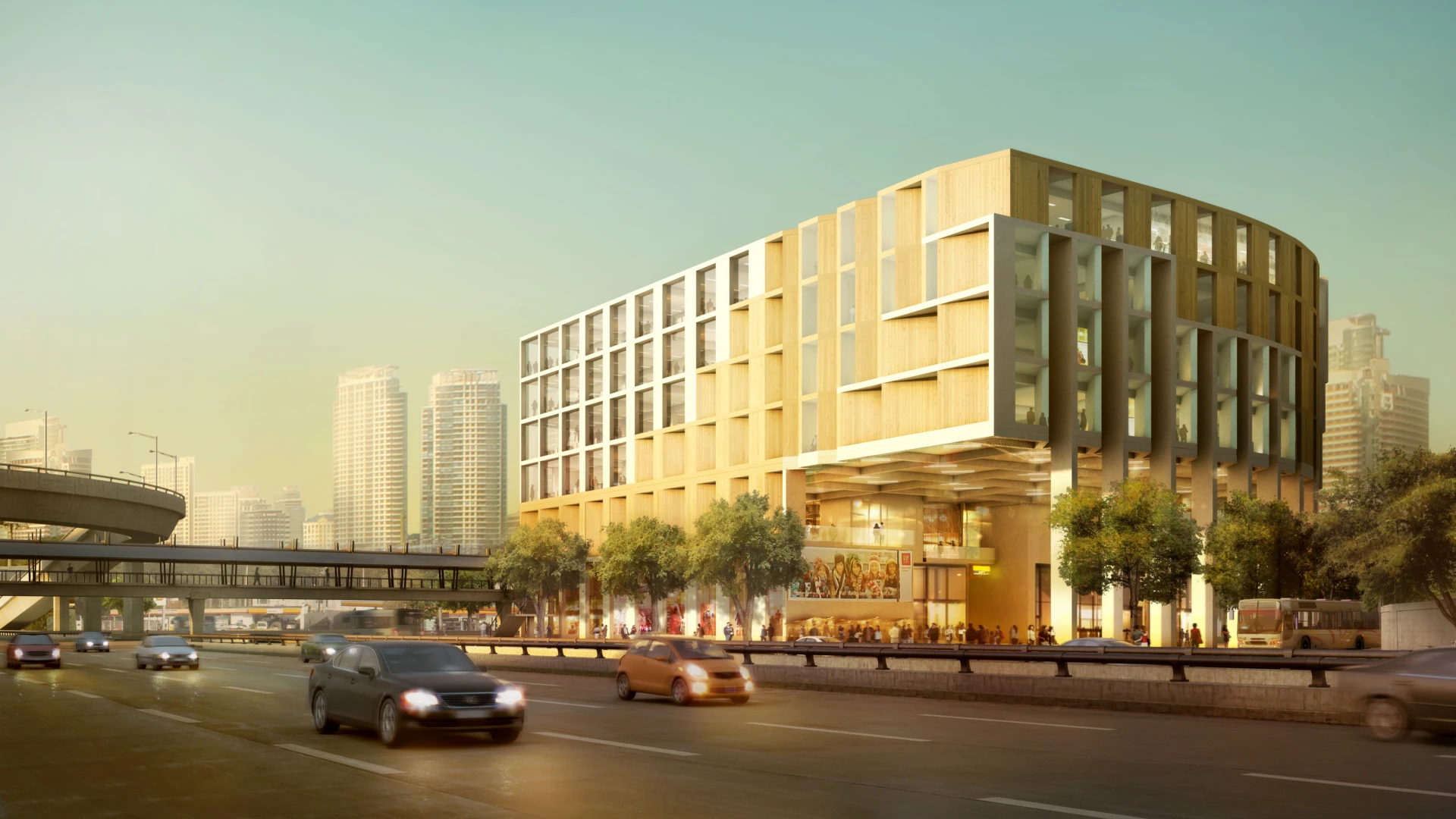 Building 6 – Mediating Public and Private in a Multimodal Urban Hub | CAZA