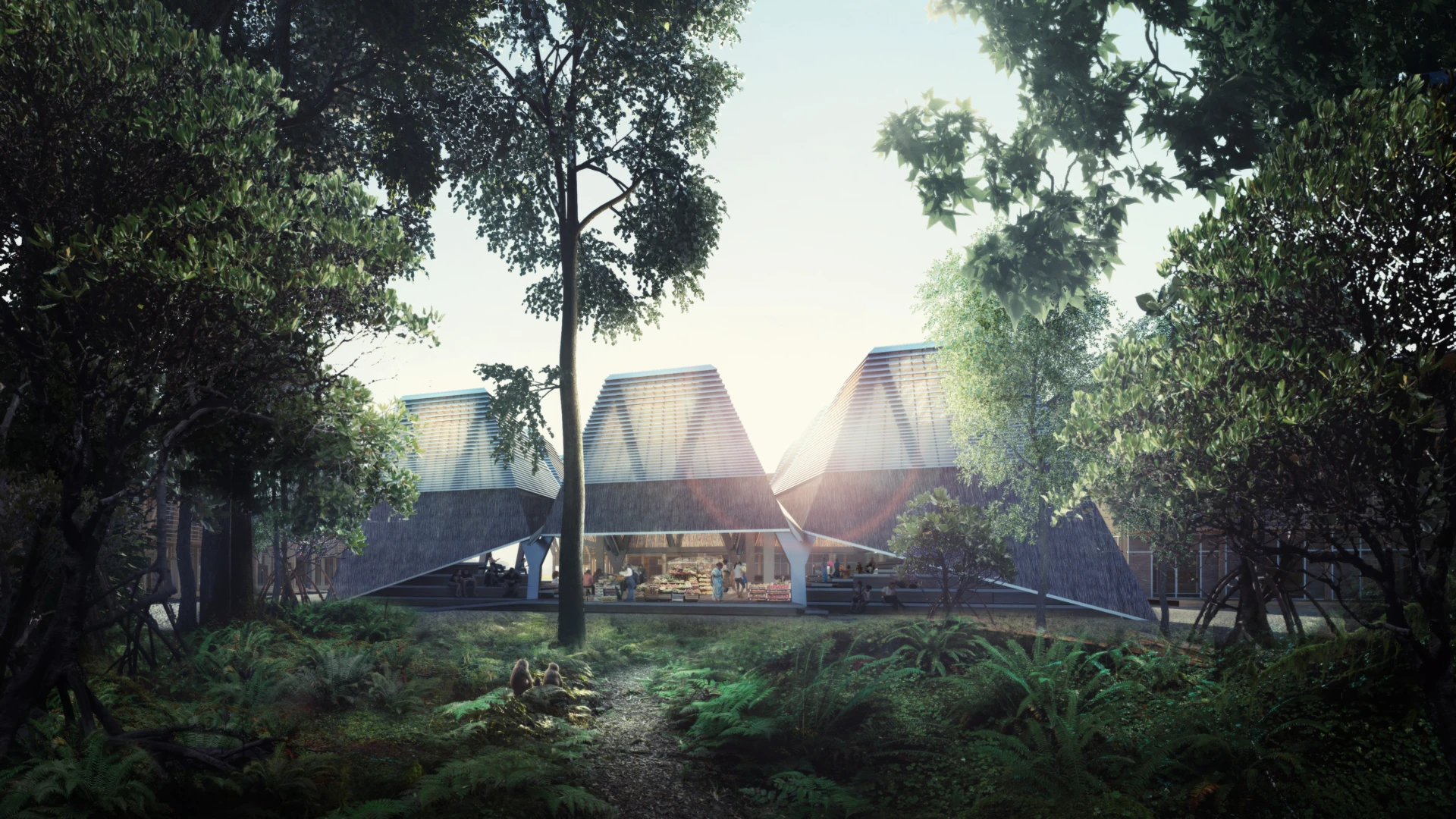 Lio Market Hall – A Modular, Energy-Efficient Community Hub Inspired by ...