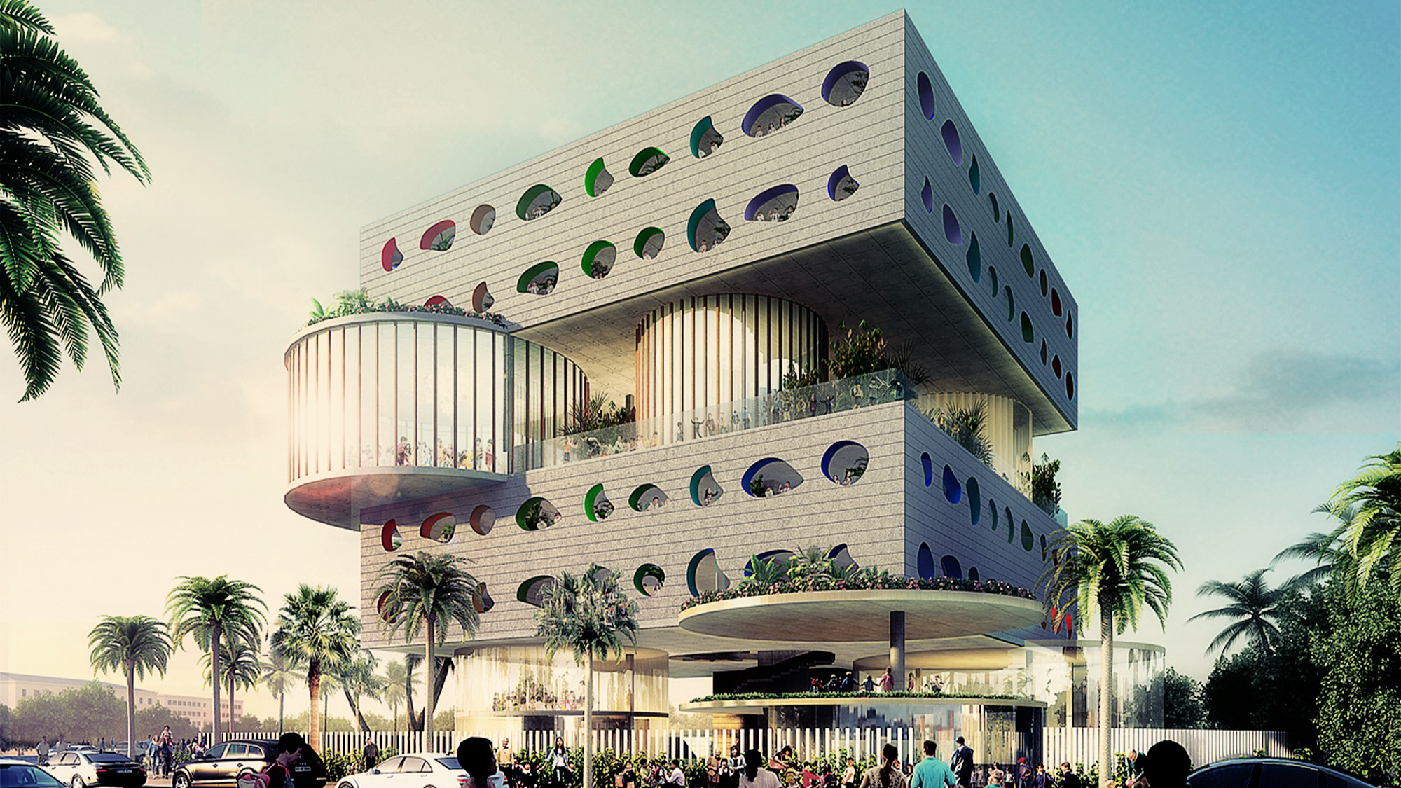 Summit School Manila – Vertical Garden Campus Design | CAZA